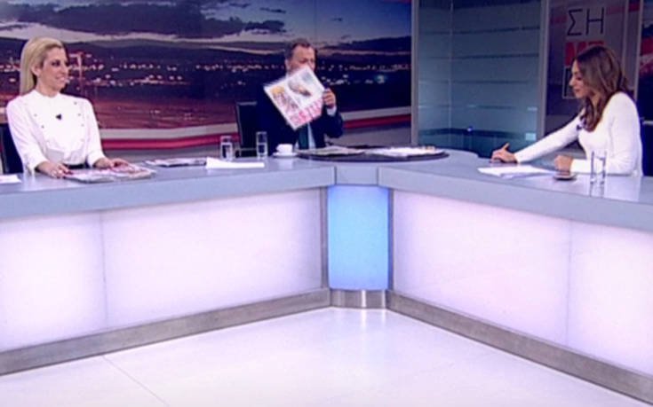 ΠΑΓΩΣΑΝ ΣΤΟ ΣΤΟΥΝΤΙΟ ΤΟΥ ΣΚΑΙ! Η Ευριδίκη Βαλαβάνη… – Makeleio.gr