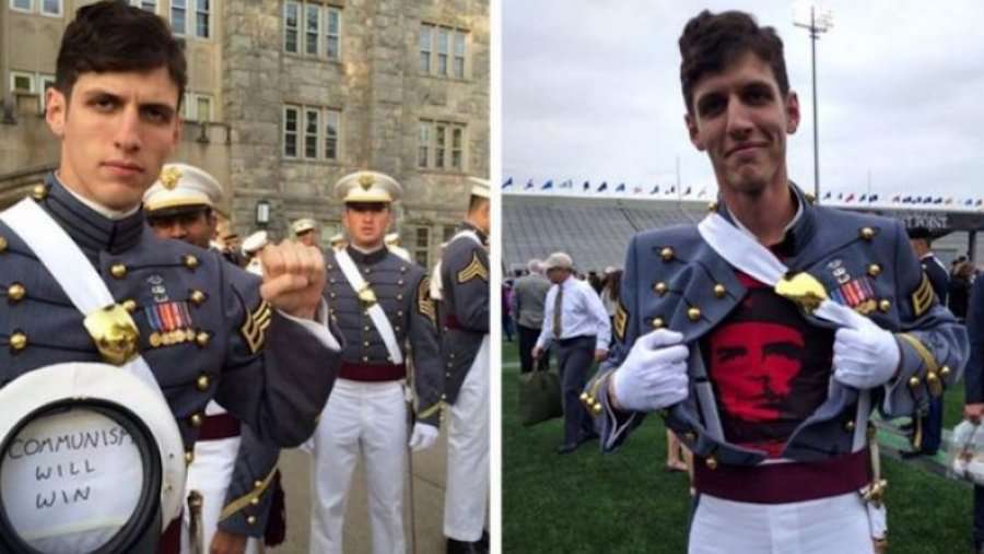 Αποφοίτησε από το West Point φορώντας μπλουζάκι του Τσε Γκεβάρα και ...
