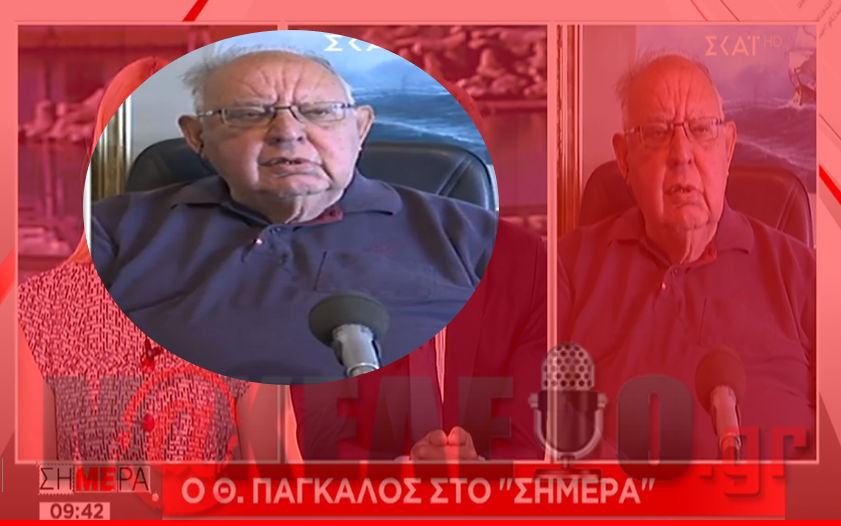“ΕΙΝΑΙ ΑΡΡΩΣΤΟΣ”. ΣΟΚ ΜΕ ΤΗΝ ΕΙΚΟΝΑ ΤΟΥ ΘΕΟΔΩΡΟΥ ΠΑΓΚΑΛΟΥ ΣΤΟΝ ΣΚΑΙ ...