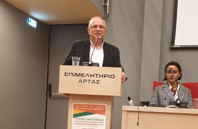 ΚΛΑΜΑ ΜΕΧΡΙ ΔΑΚΡΥΩΝ! Ο Παπαδημούλης μίλησε σε αίθουσα… 20 ατόμων! (ΦΩΤΟ ...