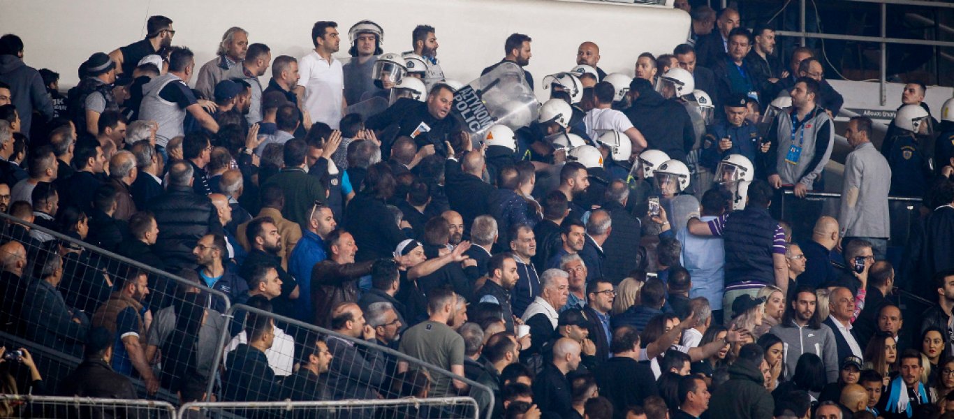 ΑΓΡΙΟ ΞΥΛΟ ΣΤΑ ΕΠΙΣΗΜΑ ΤΟΥ ΟΑΚΑ! ΣΥΓΚΡΟΥΣΕΙΣ ΟΠΑΔΩΝ ΜΕ ΜΑΤ! «ΠΑΝΙΚΟΣ ...