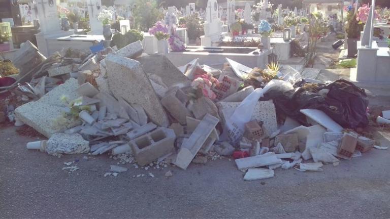 Σχιστό: Εικόνες ντροπής στο νεκροταφείο – Σοκαριστικές φωτογραφίες ...