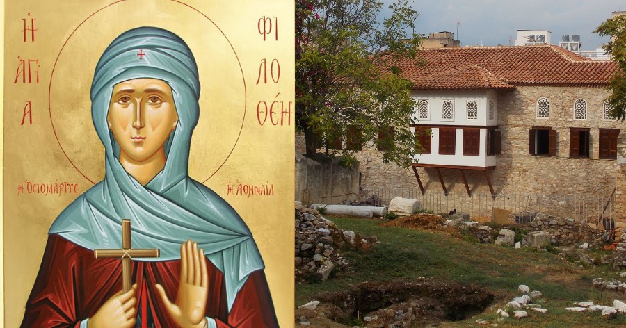 Αγία Φιλοθέη: Το πλουσιοκόριτσο που έγινε καλόγρια και το πολυτελές ...