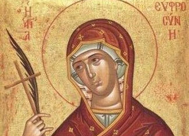 Ποια ήταν η Οσία Ευφροσύνη που τιμάται σήμερα – Makeleio.gr