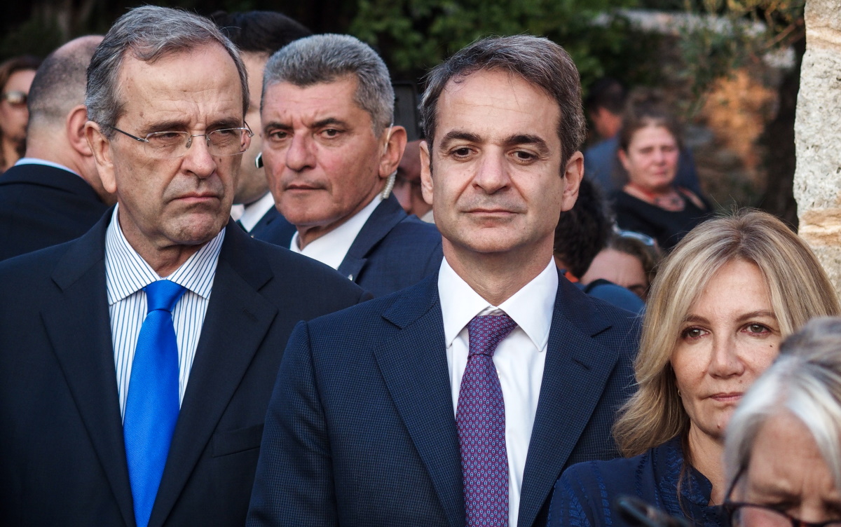 ΑΝΤΑΡΣΙΑ ΣΤΗ ΝΔ – Ο ΣΑΜΑΡΑΣ ΚΑΙ Ο “ΣΤΡΑΤΟΣ” ΤΟΥ, ΡΙΧΝΟΥΝ ΤΟΝ ΜΗΤΣΟΤΑΚΗ ...