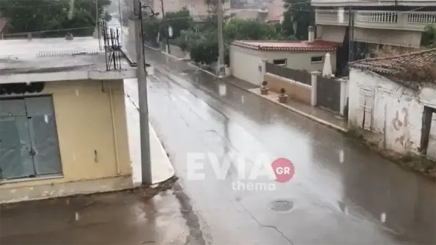 ΑΝΟΙΞΑΝ ΟΙ ΟΥΡΑΝΟΙ ΣΤΗΝ ΕΥΒΟΙΑ – ΠΛΗΜΜΥΡΕΣ ΚΑΙ ΖΗΜΙΕΣ ΑΠΟ ΤΗΝ ...