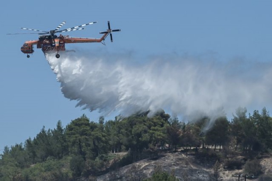 Πύργος: Σε εξέλιξη η φωτιά σε δασική έκταση στην περιοχή Κορυφή – Στη ...