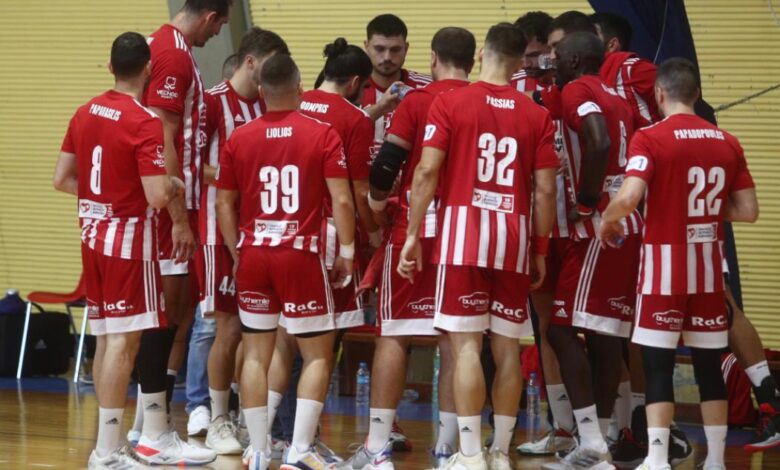 Απόλυτα κυρίαρχος ο Ολυμπιακός κόντρα στον Διομήδη Άργους (34-26 ...