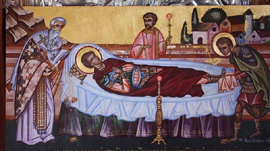 Η ανακομιδή των λειψάνων του Αγίου Γεωργίου – Makeleio.gr