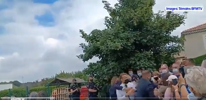 Aπό φάπα σε φάπα ο Μακρόν! Δεν χορταίνει μπάτσες! (ΒΙΝΤΕΟ) – Makeleio.gr