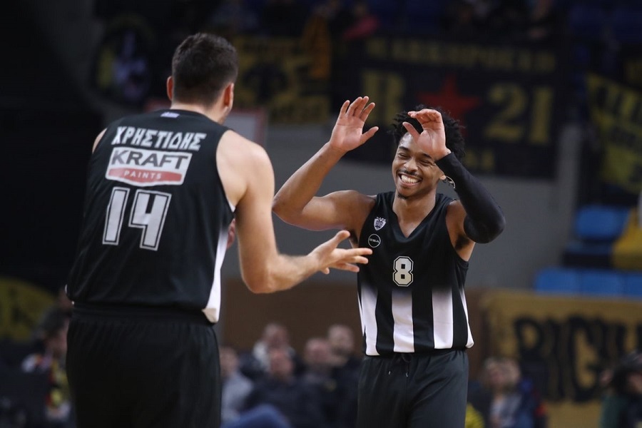 ΑΕΚ – ΠΑΟΚ 71-83: Ο Ράιλι άπλωσε το χέρι του στον Χαντς για τον ...
