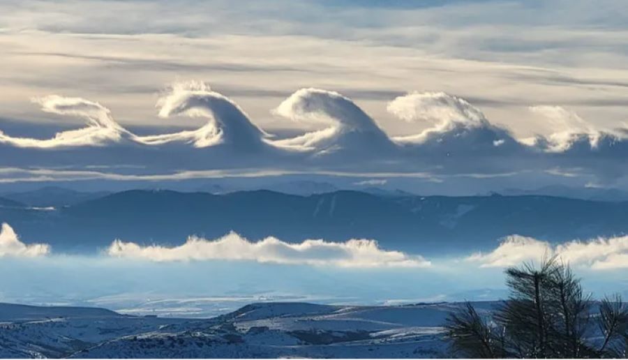 Σπάνια σύννεφα Kelvin-Helmholtz στον ουρανό του Γουαϊόμινγκ – Makeleio.gr