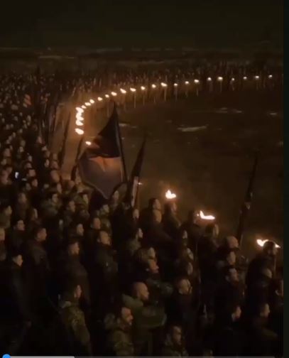 Νεοπαγανισμός του Κιέβου. Το Τάγμα του Αζόφ γιορτάζει τη Karachun ...