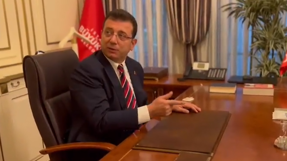 Ιμάμογλου: Βίντεο από τη στιγμή που ενημερώνεται για την καταδίκη του – Makeleio.gr