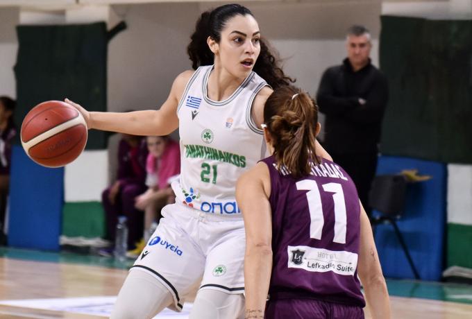 Ευρεία νίκη για τον Παναθηναϊκό επί της Νίκης Λευκάδας με σόου ...