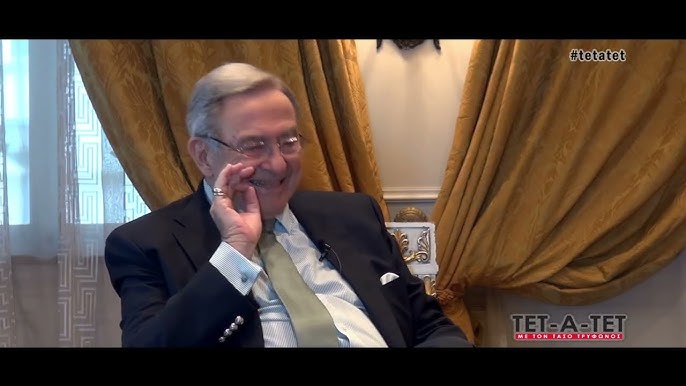 Ο Τεως Βασιλιας Κωνσταντινος ΤΕΤ-Α-ΤΕΤ με τον Τασο Τρυφωνος (BINTEO ...