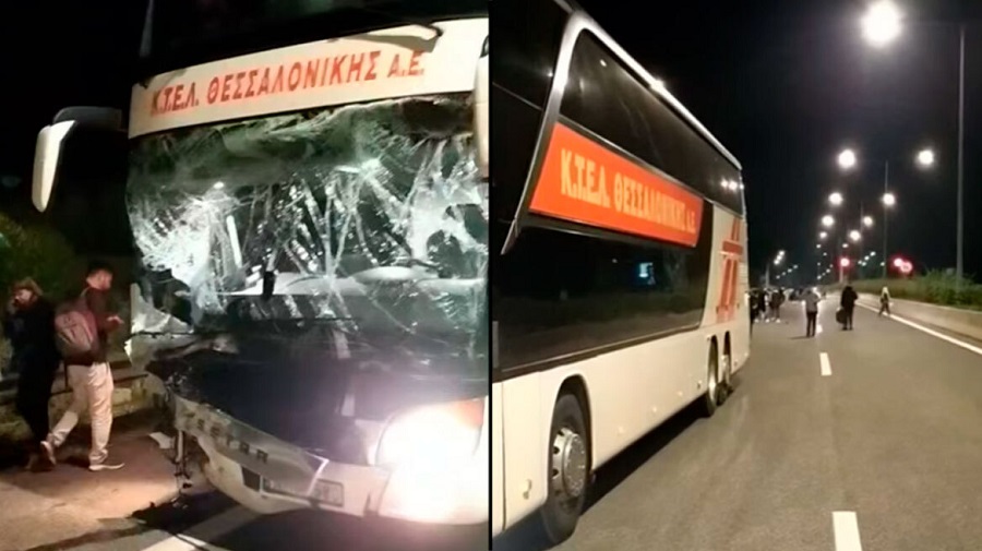 ΘΑΝΑΤΗΦΟΡΟ ΤΡΟΧΑΙΟ ΣΤΟΝ ΠΛΑΤΑΜΩΝΑ: ΛΕΩΦΟΡΕΙΟ ΚΑΡΦΩΘΗΚΕ ΣΕ ΑΥΤΟΚΙΝΗΤΑ ...