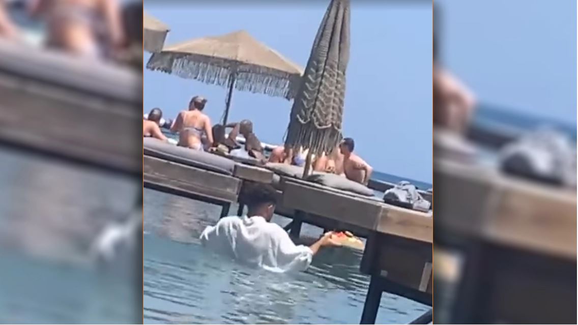 ΝΤΡΑΠΗΚΕ ΚΑΙ Η ΝΤΡΟΠΗ! ΣΕΡΒΙΤΟΡΟΣ ΣΤΗ ΡΟΔΟ ΚΟΛΥΜΠΑ ΓΙΑ ΝΑ ΠΑΡΑΔΩΣΕΙ ...