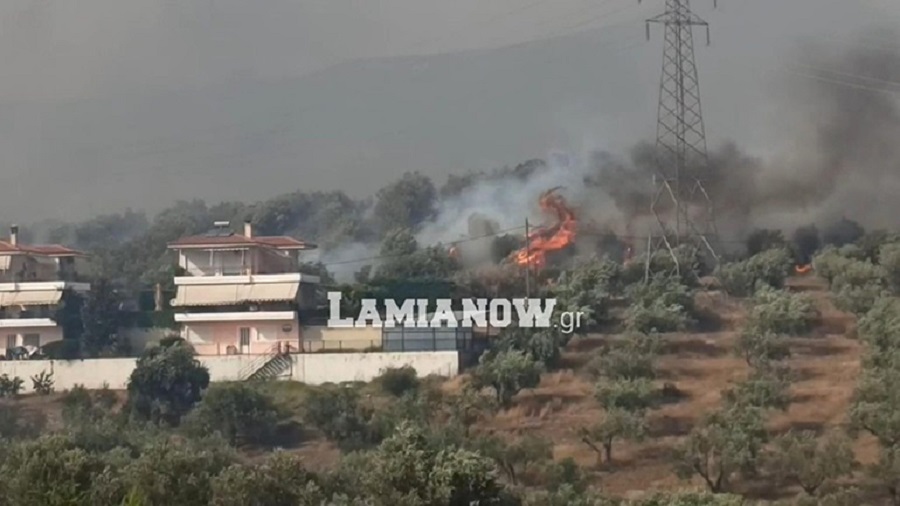 Φθιώτιδα: Καλύτερη η εικόνα στις φωτιές σε Λαμία και Τιθορέα – Makeleio.gr