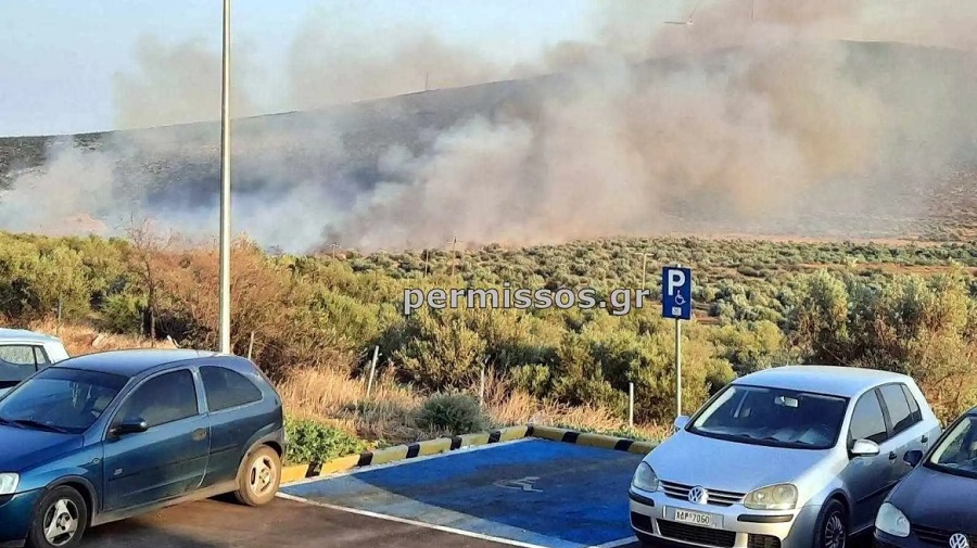 Οριοθετήθηκε το διπλό μέτωπο στον Πρόδρομο Βοιωτίας (ΒΙΝΤΕΟ) – Makeleio.gr