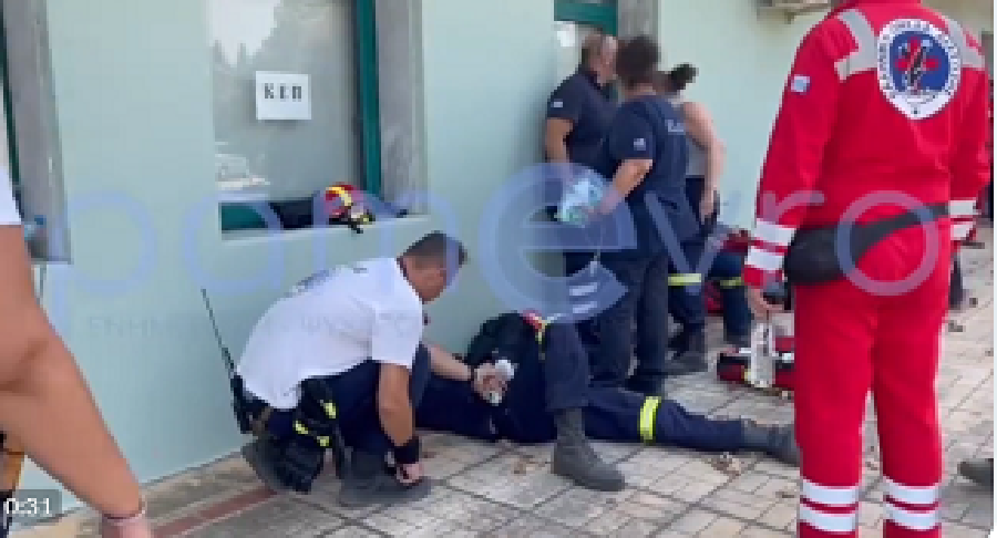 ΒΙΝΤΕΟ – ΣΟΚ: ΠΥΡΟΣΒΕΣΤΕΣ ΑΠΟΚΑΜΩΜΕΝΟΙ ΑΠΟ ΤΑ ΜΕΤΩΠΑ ΣΤΗ ΦΩΤΙΑ ΤΗΣ ...