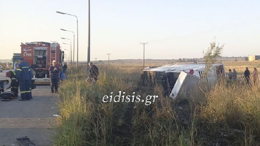 ΦΡΙΚΤΟ ΤΡΟΧΑΙΟ ΣΤΗΝ ΠΑΘΕ: ΤΟΥΡΙΣΤΙΚΟ ΛΕΩΦΟΡΕΙΟ ΣΥΓΚΡΟΥΣΤΗΚΕ ΜΕ 2 ...