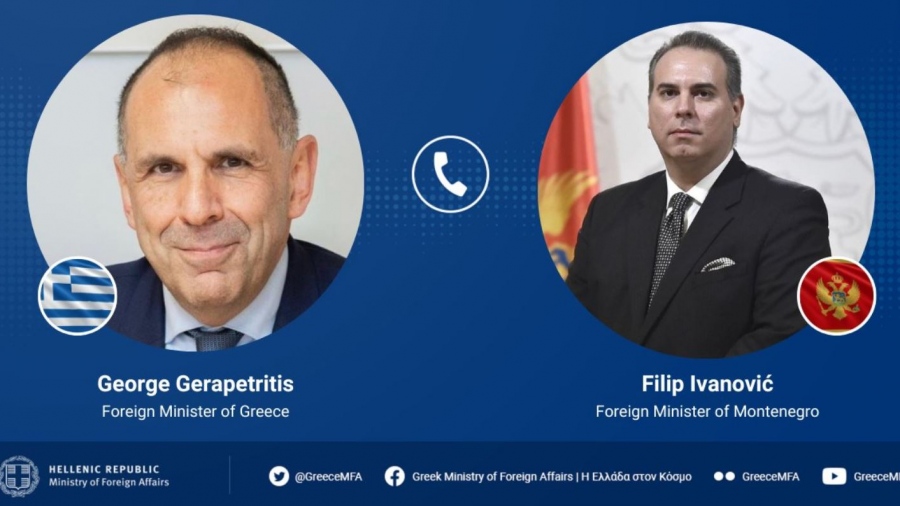 Τηλεφωνική επικοινωνία Γεραπετρίτη με τον ΥΠΕΞ του Μαυροβουνίου – Τι ...