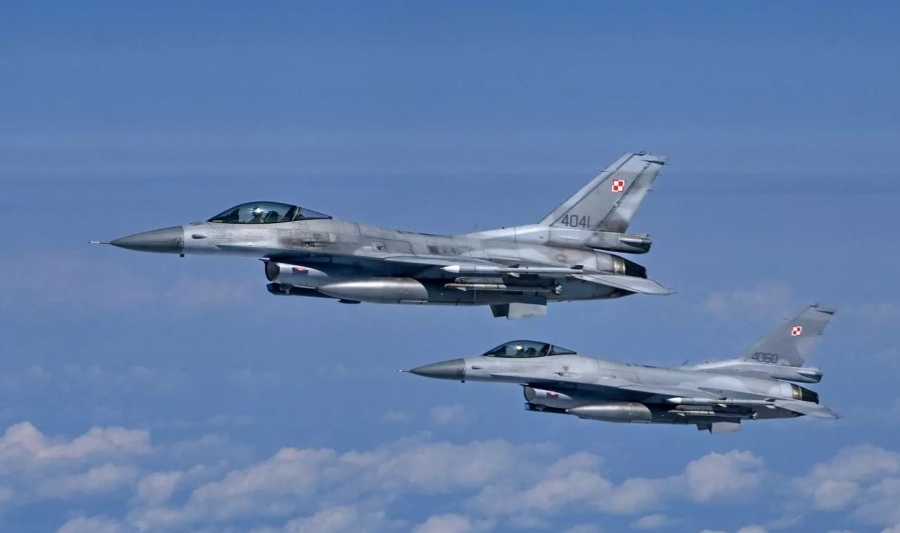 Οι Πολωνοί σήκωσαν F-16… για το συναγερμό αεροπορικής επίθεσης στην ...