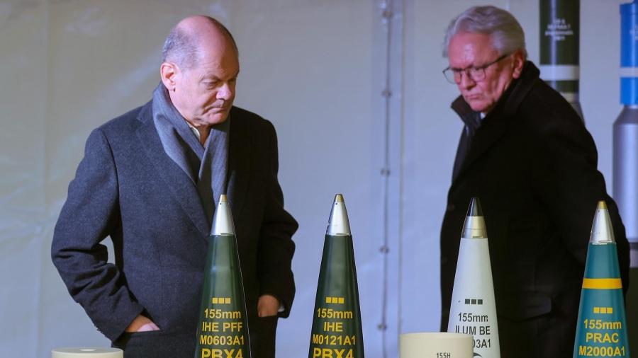 O SCHOLZ ΘΕΛΕΙ ΝΑ ΠΛΗΜΜΥΡΙΣΕΙ ΤΗΝ ΕΥΡΩΠΗ ΜΕ ΟΠΛΑ – Η RHEΙNMETALL ΘΑ ...