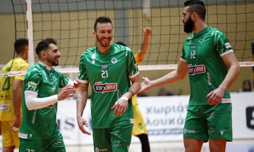 Επιβλητικός ο Παναθηναϊκός, «καθάρισε» με 3-0 σετ την Καλαμάτα ...