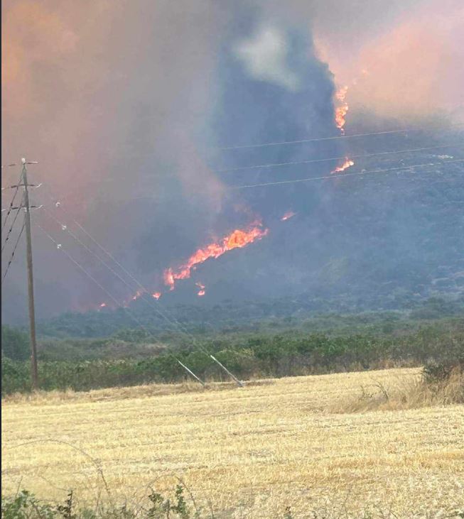 ΑΝΕΞΕΛΕΓΚΤΗ Η ΦΩΤΙΑ ΣΤΗΝ ΕΥΒΟΙΑ: ΕΚΚΕΝΩΝΟΝΤΑΙ ΧΩΡΙΑ, ΣΠΕΥΔΟΥΝ ΔΥΝΑΜΕΙΣ ...